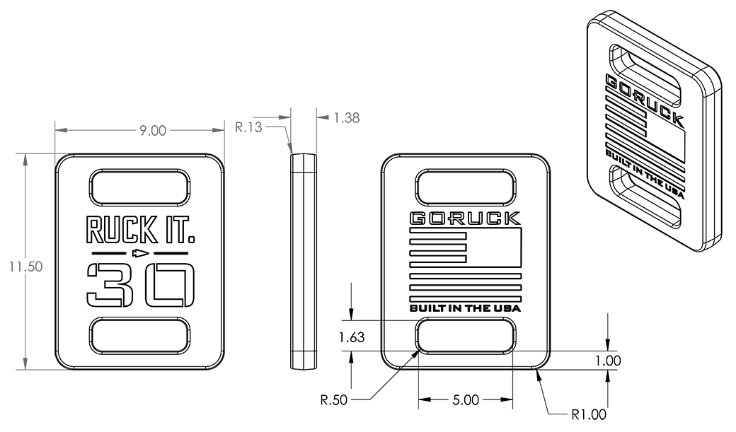 Ruck Plates | Weights for Rucking | GORUCK