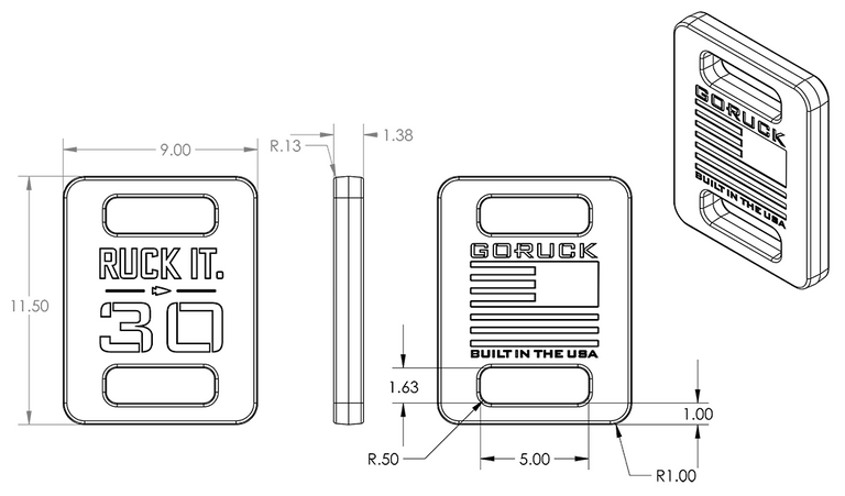 Ruck Plates | Weights for Rucking | GORUCK