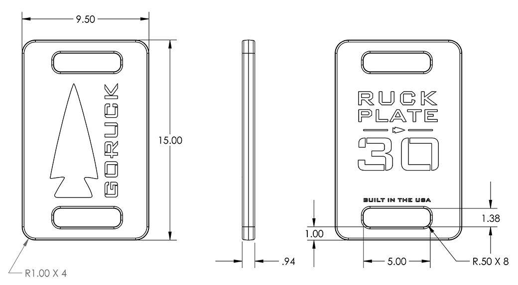 Ruck Plates | Weights for Rucking | GORUCK