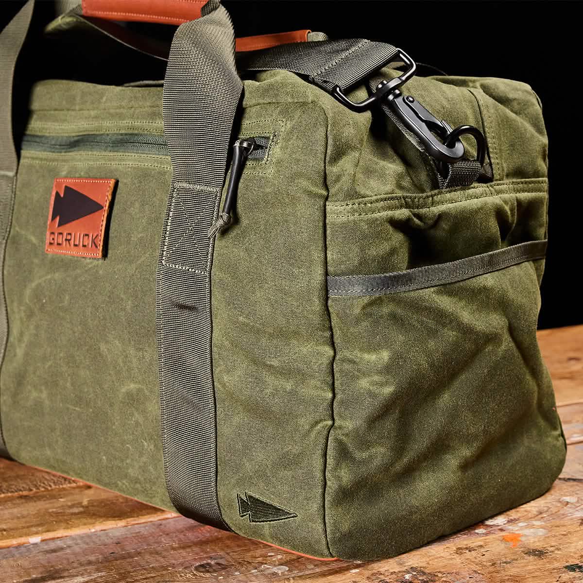 Kit Bag | Waxed Canvas Flight Bag – GORUCK