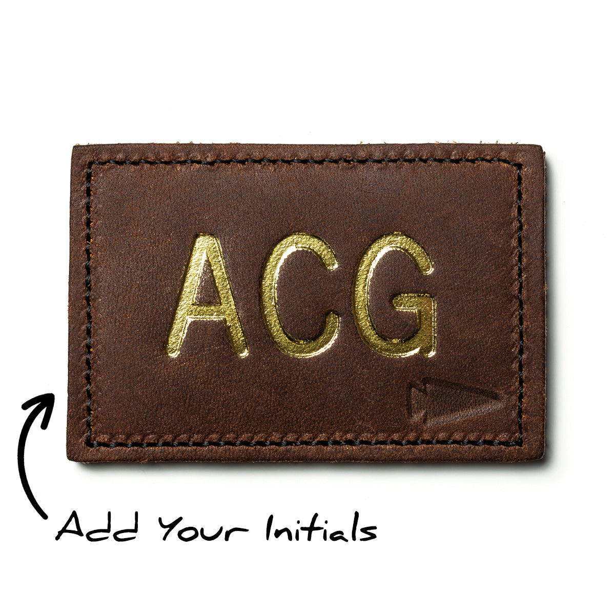 Patch - Custom Leather Monogram – GORUCK