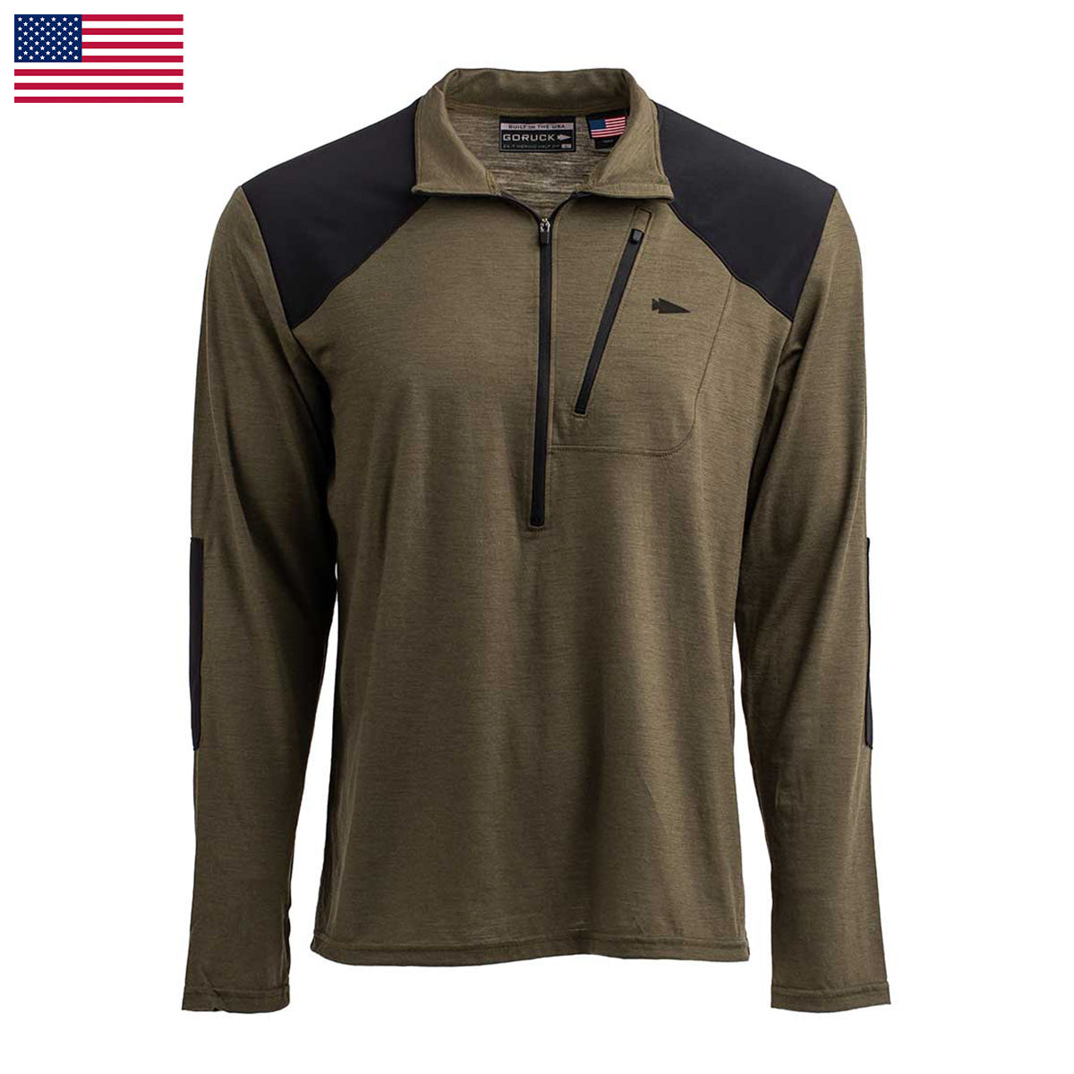Men’s Commando Half Zip - Merino Wool – GORUCK
