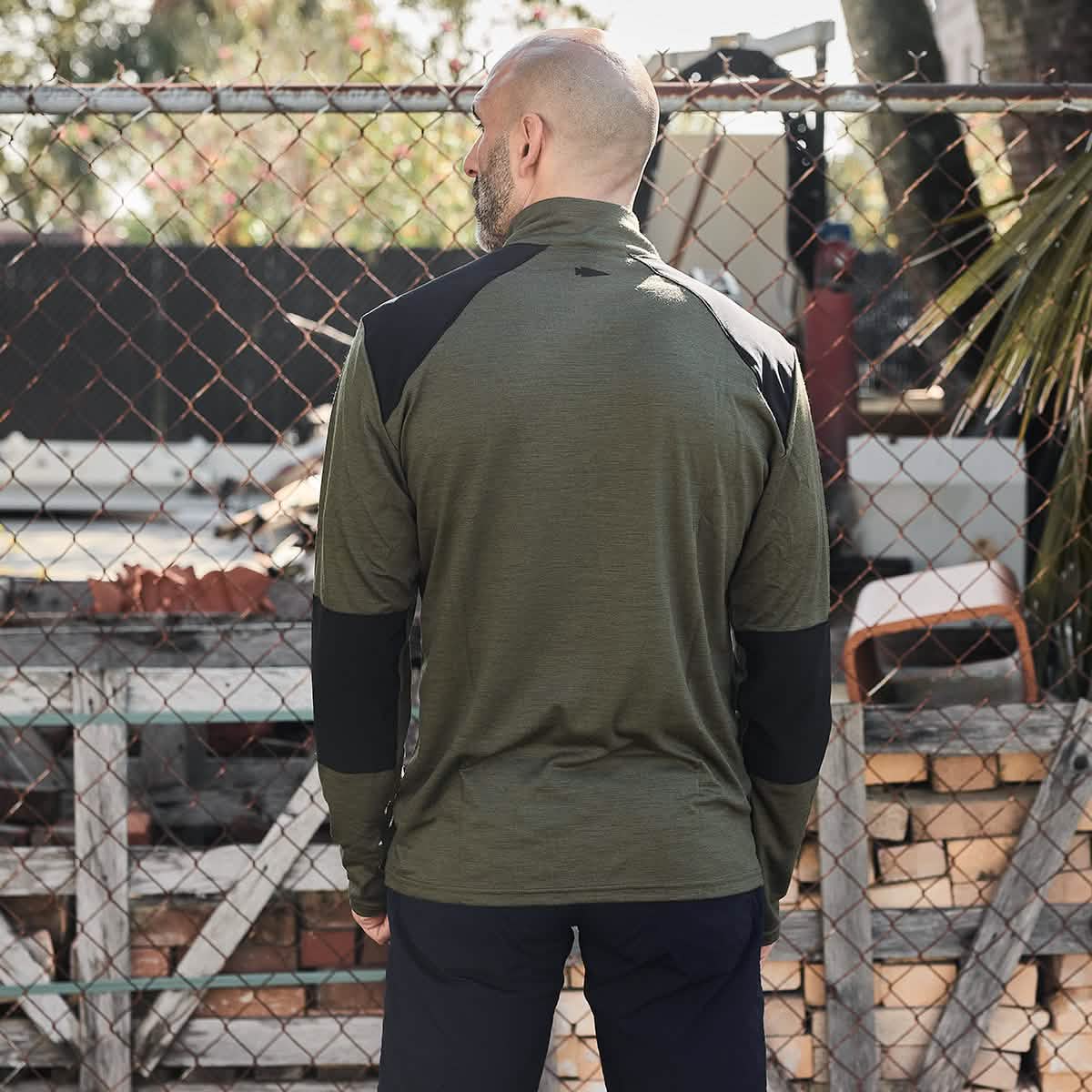 Men’s Commando Half Zip - Merino Wool – GORUCK